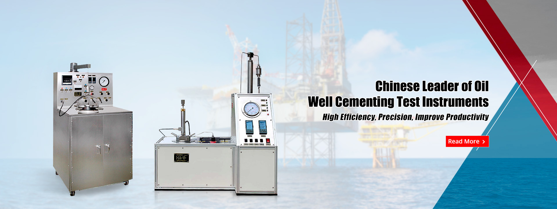 Cementing additives, Oil Well Cementing Test - Taige Oil Equipment
